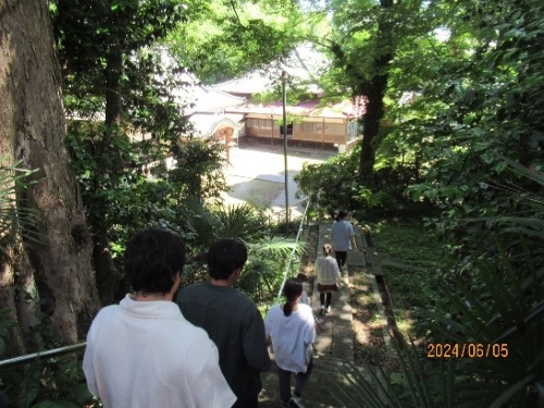 大巌寺を見学：歴史の重みを体験 (1)